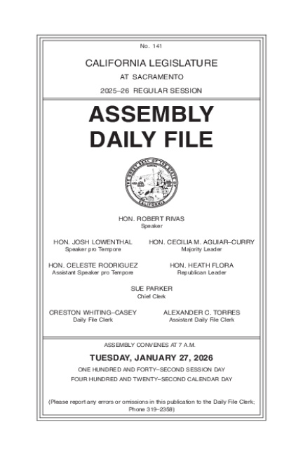 Welcome to the California State Assembly | California State Assembly